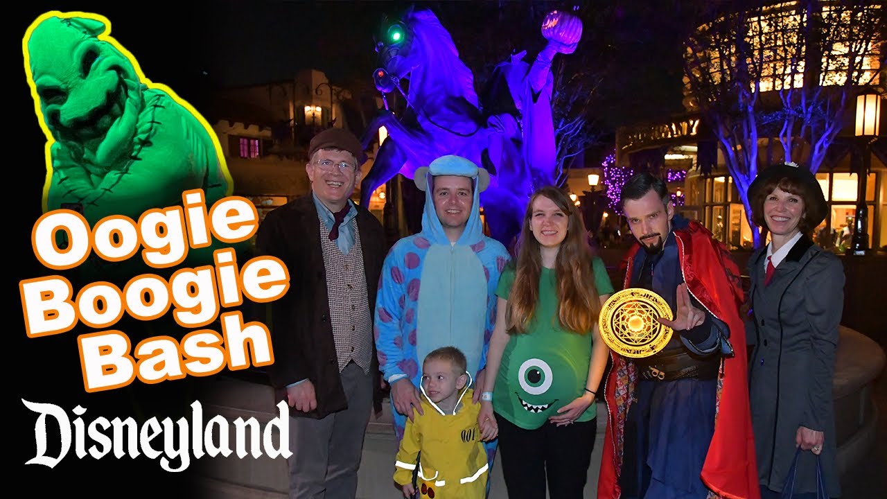 Halloween Party at the Disneyland Resort - Oogie Boogie Bash - Guide ...