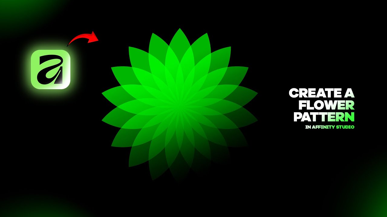 Create STUNNING Floral Designs in Affinity Designer The Easy Way! - YouTube
