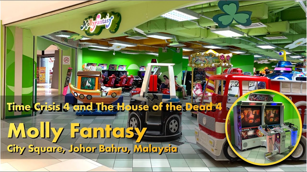 Molly Fantasy: Game arcade at City Square, Johor Bahru, Malaysia マレーシアの ...
