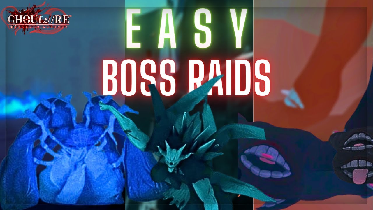 How to EASILY BEAT & CHEESE EVERY BOSS RAID in Ghoul://RE! - YouTube