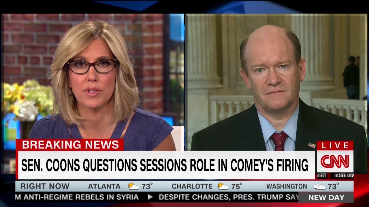 Senator Coons joins CNN New Day July 27, 2017 - YouTube