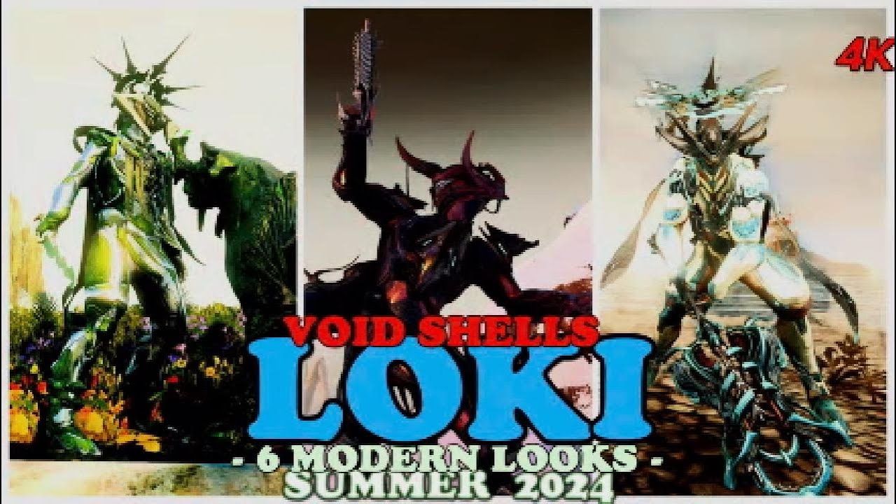 Loki Void Shell Fashion Frame Summer 2024 Warframe Art-Fashion - YouTube