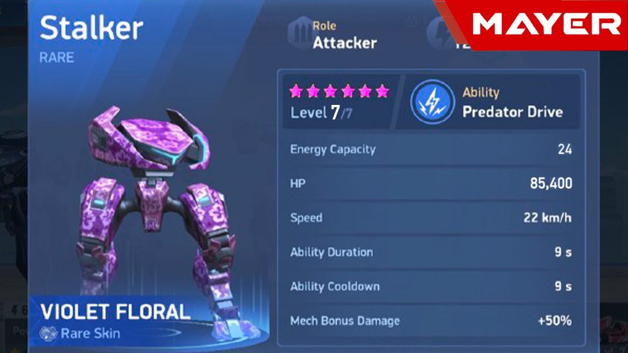 Stalker is already here 😲 Mech Arena - YouTube