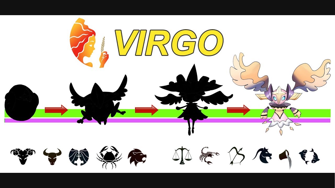 Virgo - Pokemon Zodiac - Egg and Evolution ( Ver 1 ). - YouTube