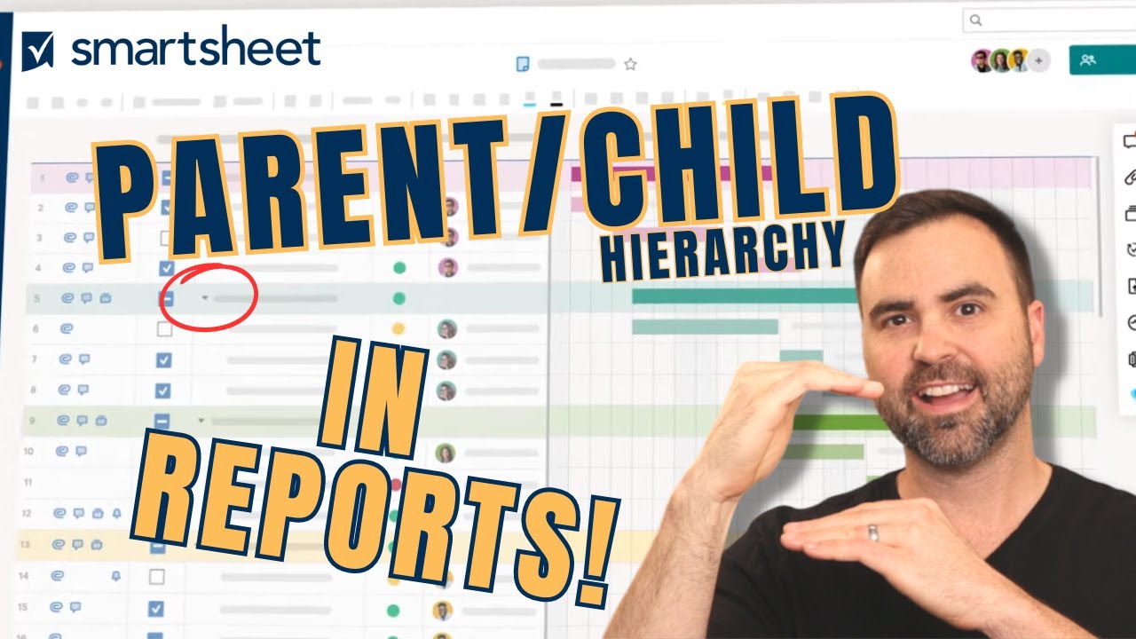 Smartsheet Reports | Use This Trick to Get PARENT/CHILD Hierarchies - YouTube