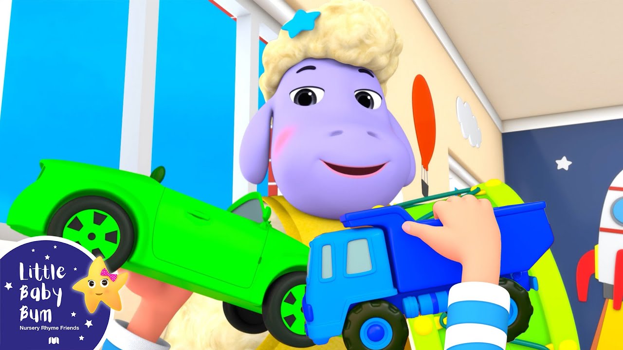 Rainbow Colors! Car, Truck, Bus | Little Baby Bum - Nursery Rhymes for ...