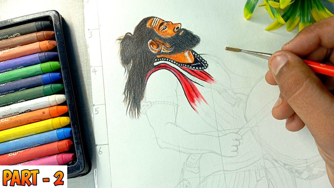 Kantara Chapter 1 Drawing 🔥| Part - 2 | How to draw Kantara | Step By ...