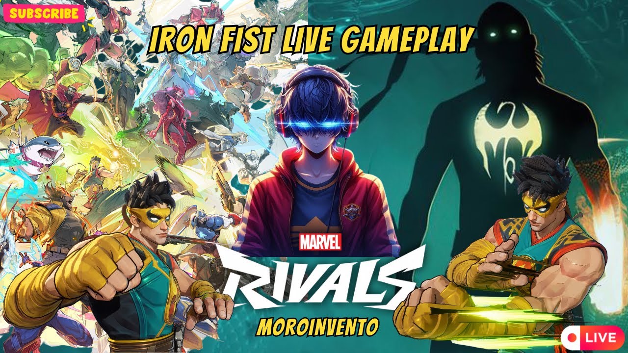 Day 9 Of trying To Main Iron Fist | Marvel Rivals | Grind Stream ...