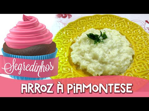 Como fazer Arroz à Piamontese com o Brogui - Segredinhos #32