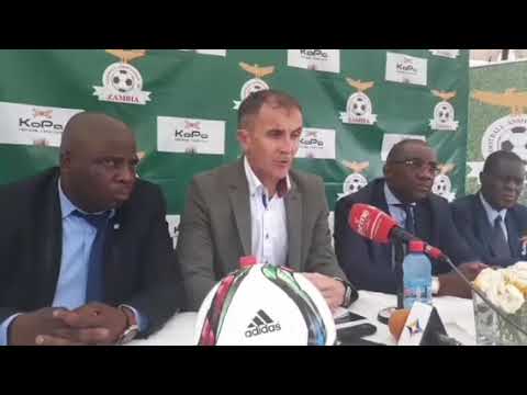 Micho Unveiled as Chipolopolo Coach - YouTube