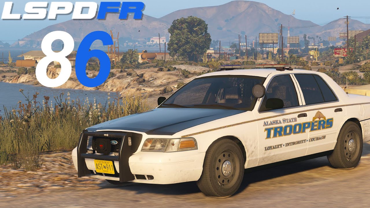 GTA 5 LSPDFR SP #86 Alaska State Trooper - YouTube