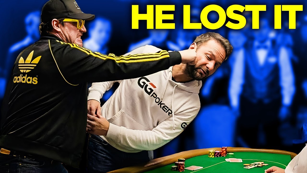 The Most Heated Poker Pro Fights In History! - YouTube
