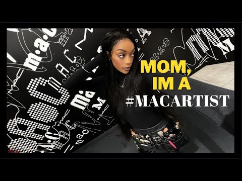I got a job at MAC Cosmetics . ᥫ᭡. - YouTube