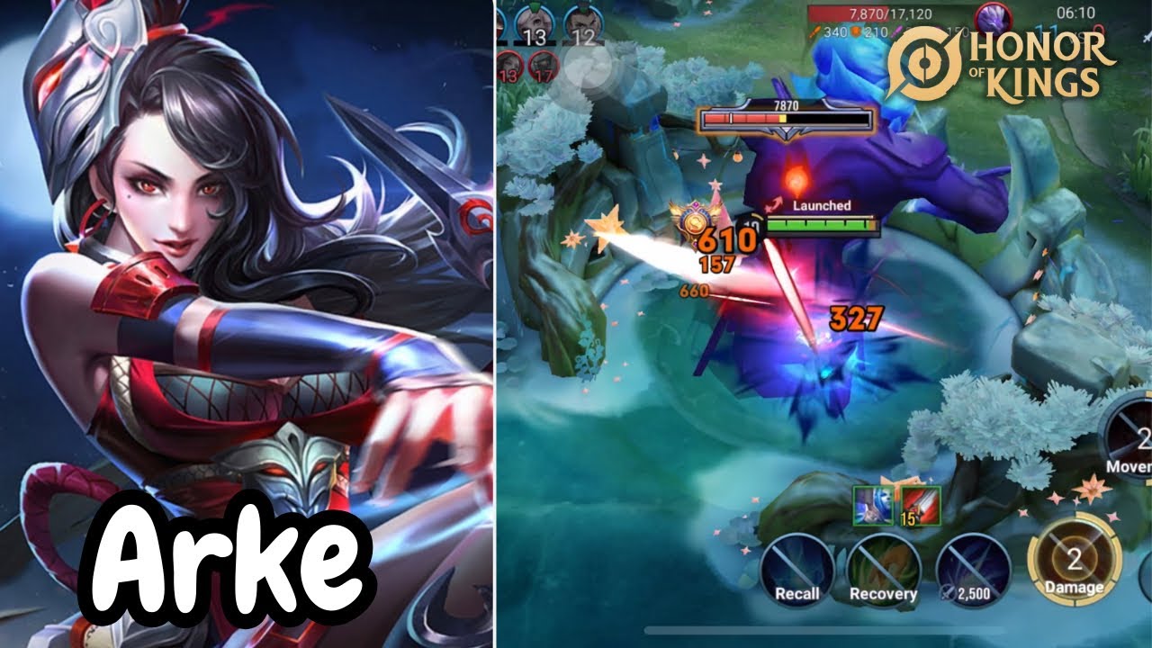 How to Play Arke in Honor of Kings | ARKE GAMEPLAY - YouTube