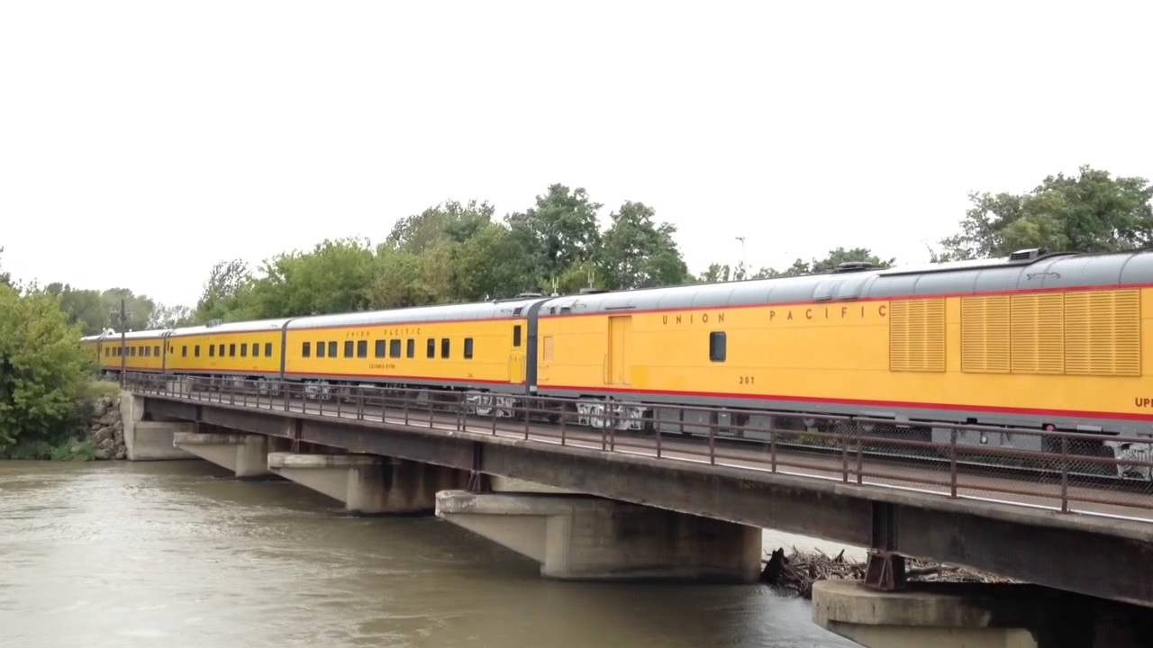 UP Inspection Train on the Canadian Pacific!!!! - YouTube