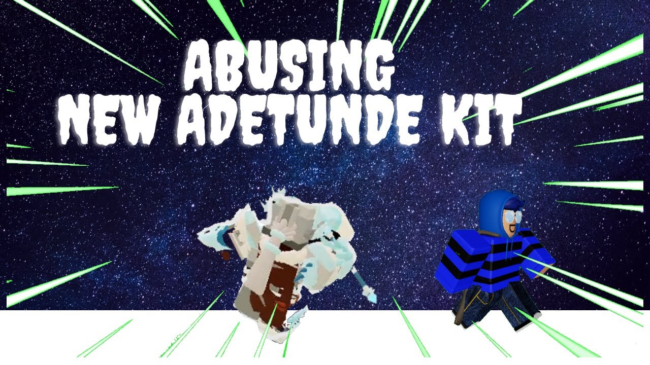 Using NEW ADETUNDE kit in Roblox Bedwars!! - YouTube