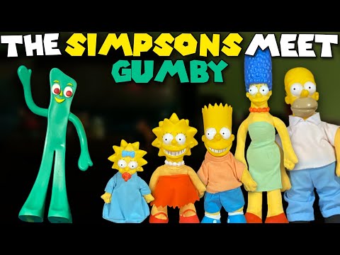 The Simpsons meet Gumby - YouTube