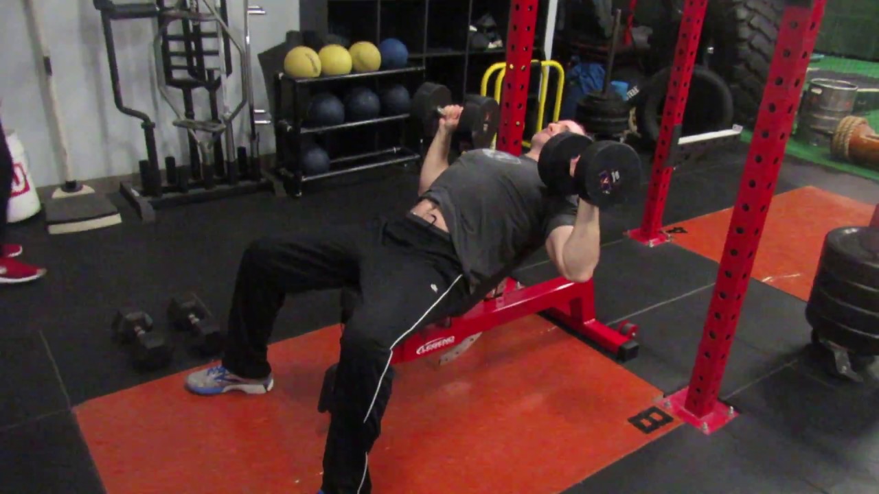 DB Incline Press - Quick Demo - YouTube