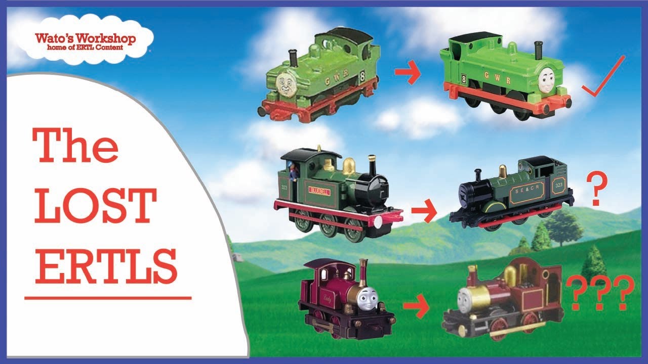 The LOST ERTL Thomas models (1987-2005) - YouTube