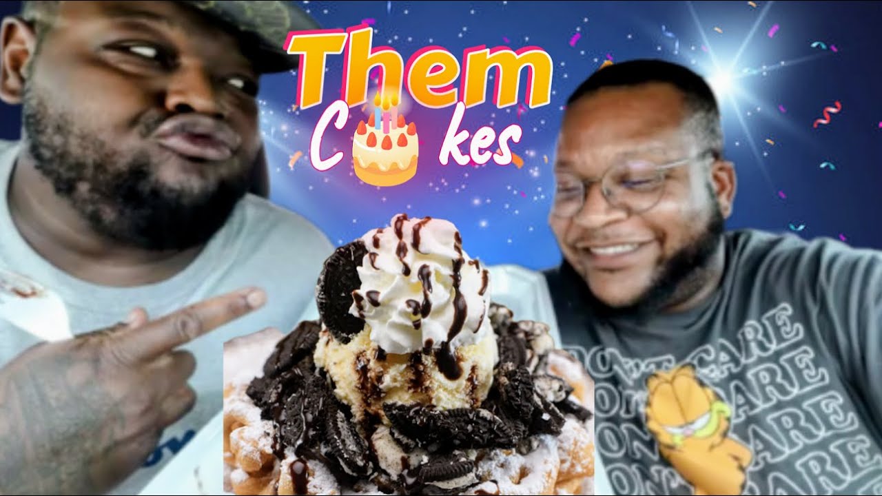 Eat the cake man (The Funnel Bar) -MukBang - YouTube