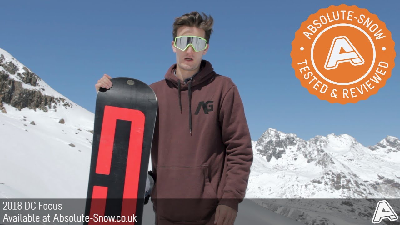 2017 / 2018 | DC Focus Snowboard | Video Review - YouTube