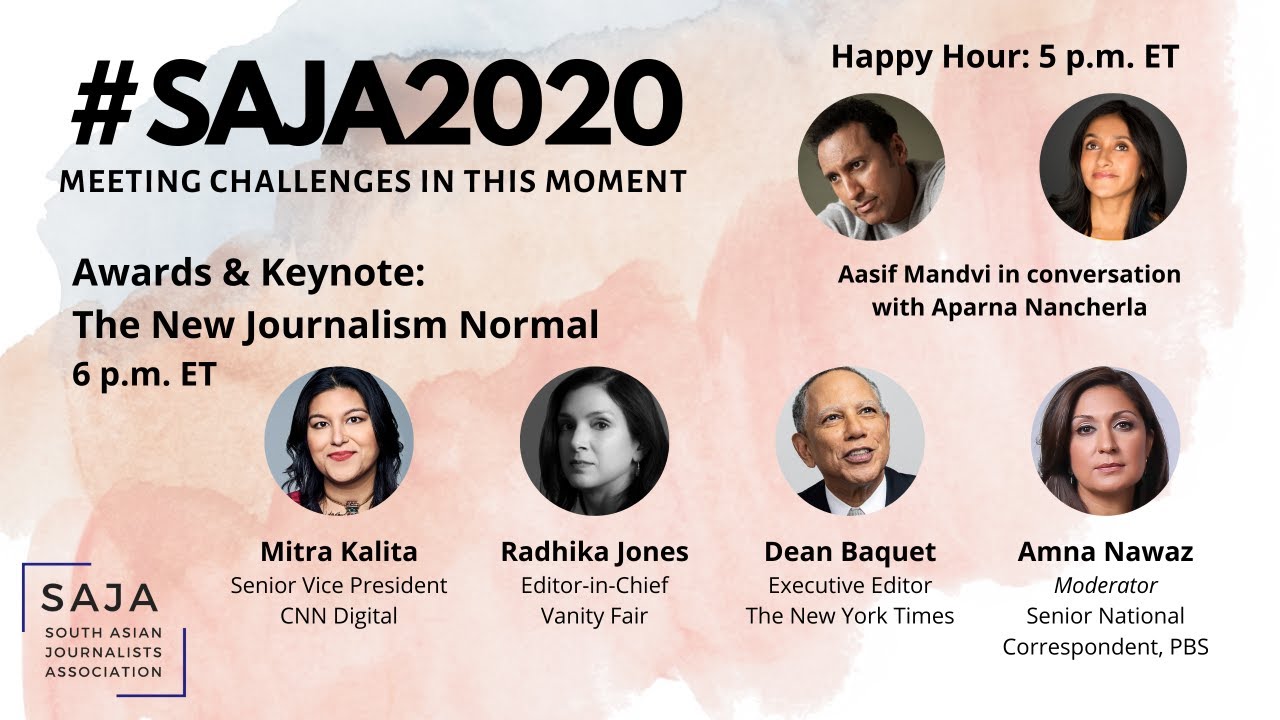 SAJA Awards & Panel: The New Journalism Normal - YouTube