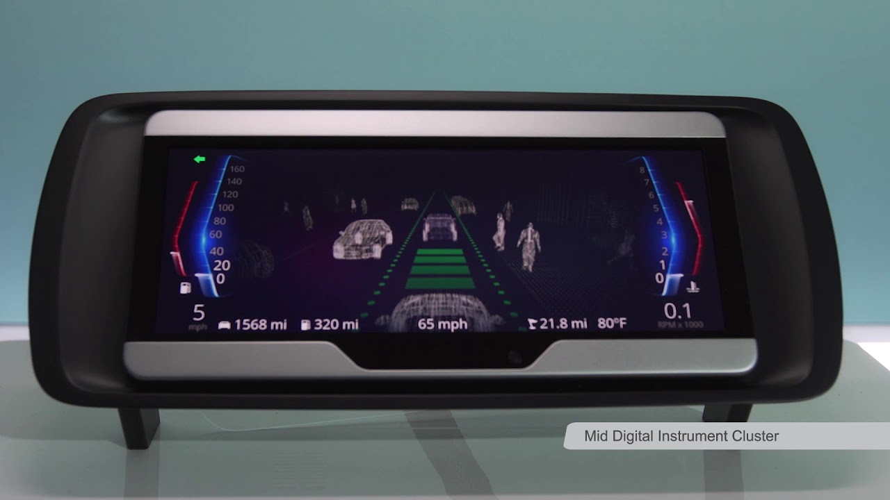 Visteon Instrument Clusters 2018 - YouTube