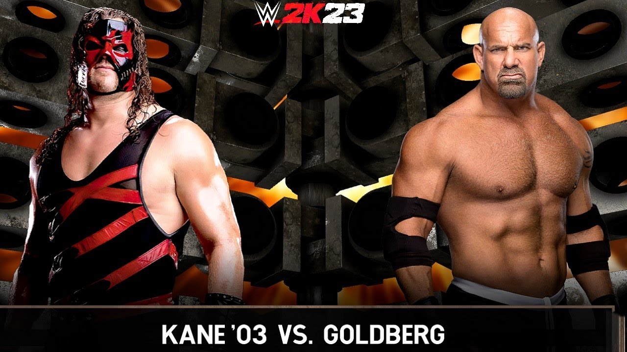 WWE Kane vs Goldberg - YouTube