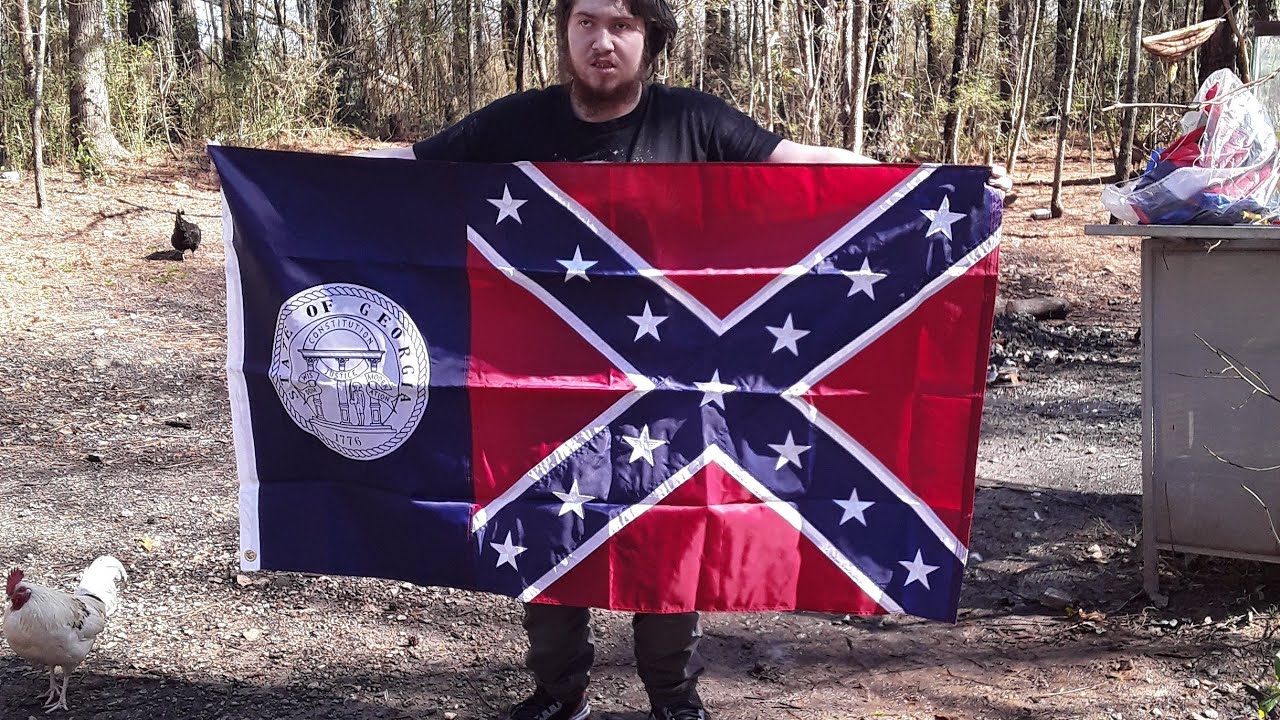 1956 state flag of Georgia review - YouTube