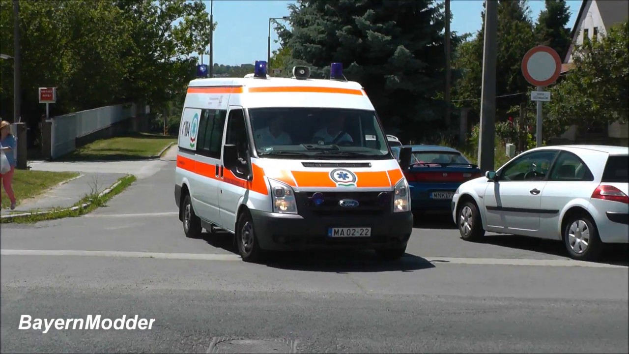 [Ungarn-Urlaub, Video 1] Mentőautó OMSZ Veszprém - YouTube