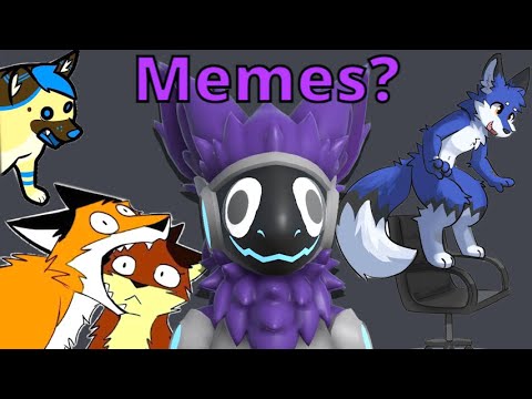 A Protogen Looks at Furry Memes 66 - YouTube
