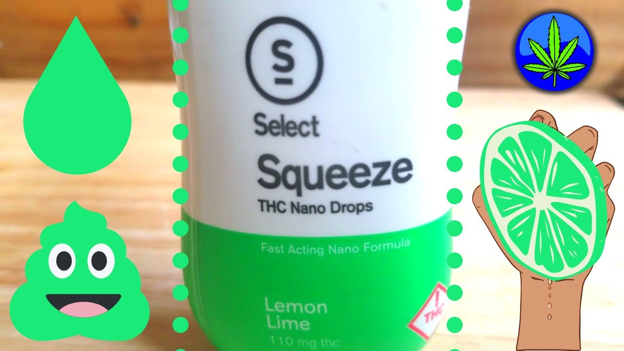 Select Squeeze - Nano Drops Review (Lemon Lime Flavor 110mg) - YouTube