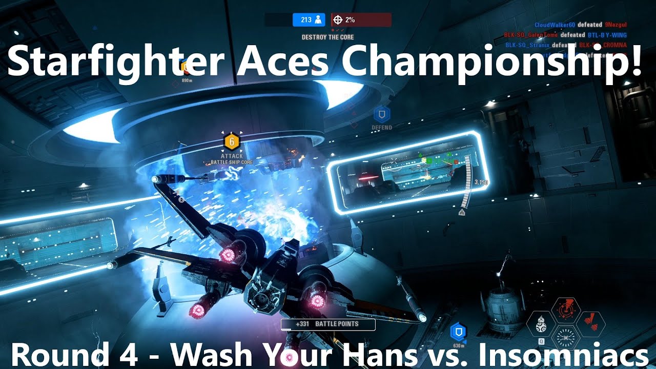 Aces Championship - Round 4 - Star Wars Battlefront 2 - Starfighter ...