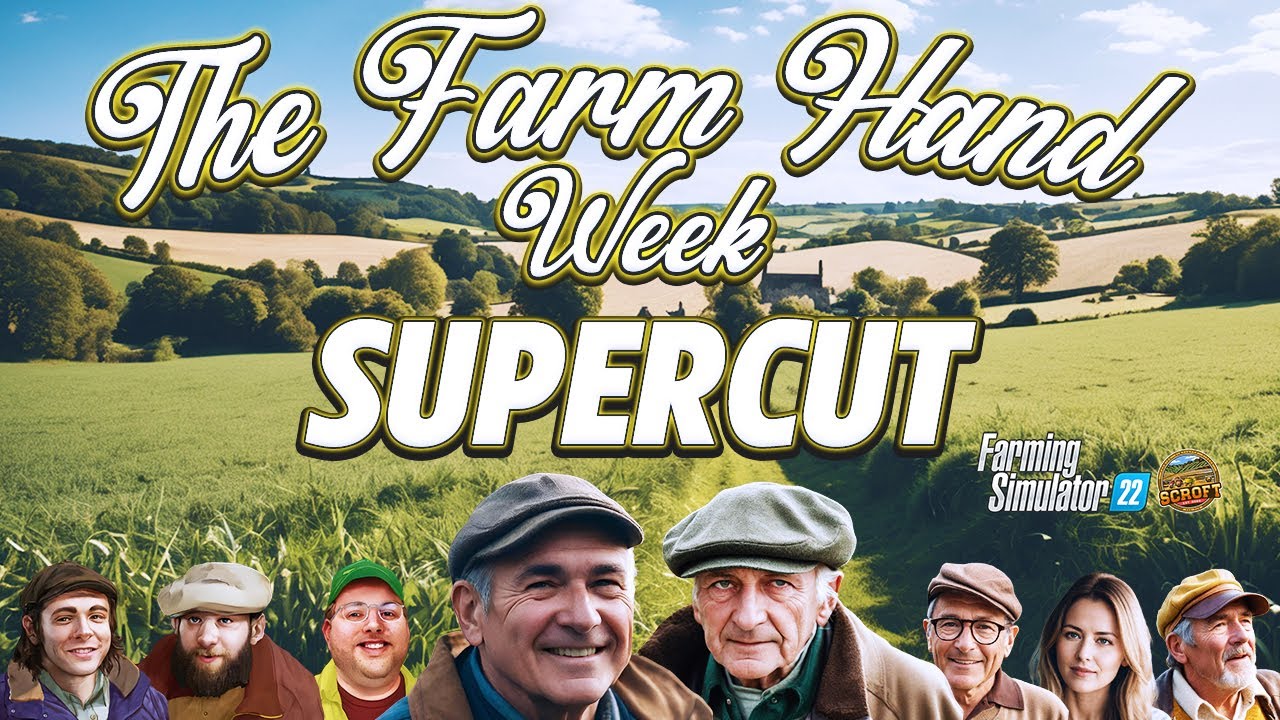 The Farm Hand Week || Supercut || Farming Simulator Roleplay - YouTube
