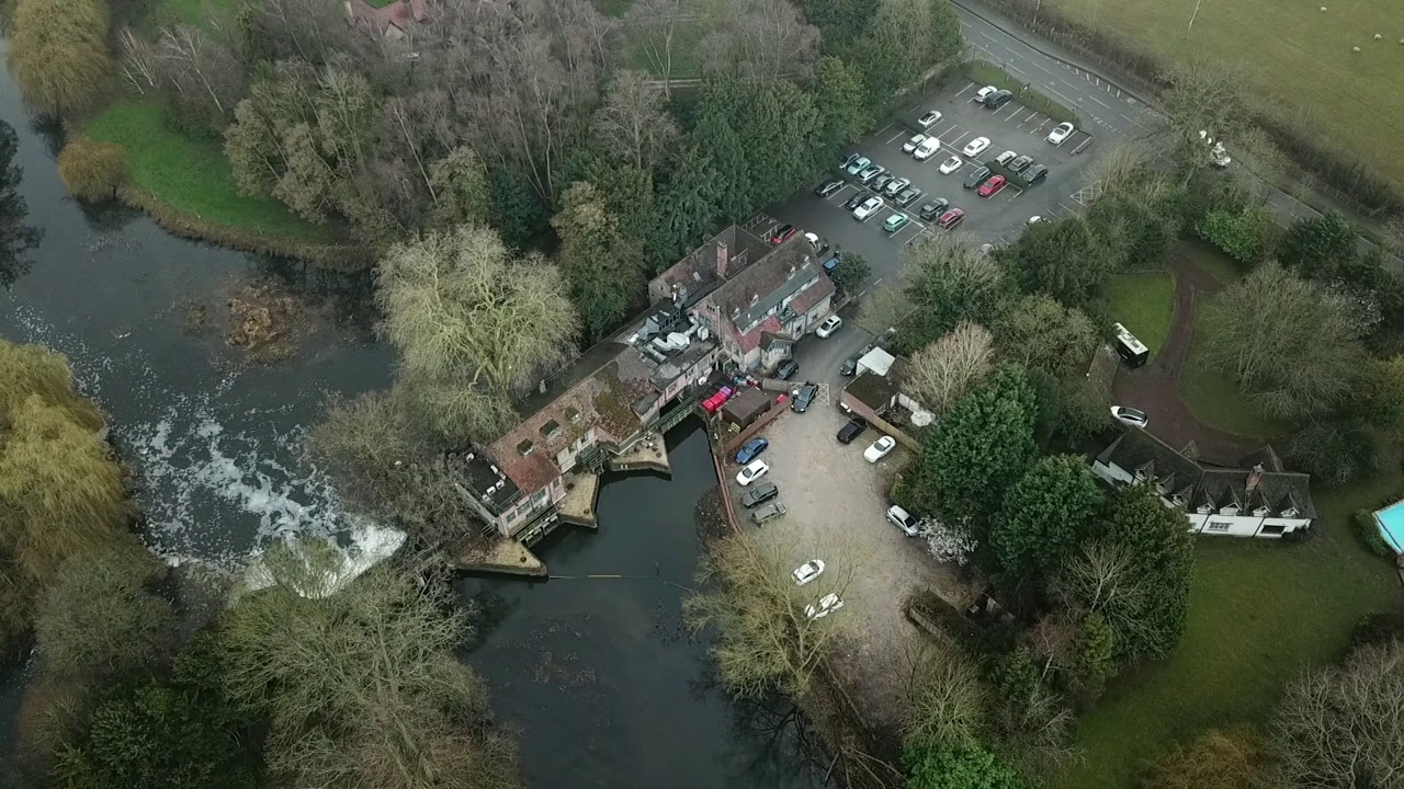 Saxon Mill and Guys Cliffe house 2019 - YouTube