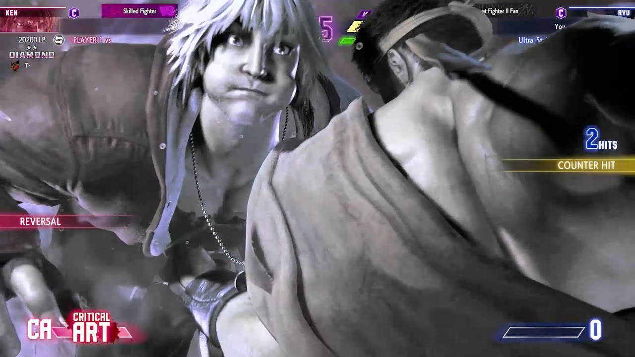 RYU VS KEN SF6!!! - YouTube