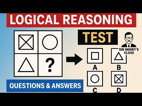 LOGICAL REASONING TEST QUESTIONS AND ANSWERS | BOOS YOUR IQ SKILLS ...