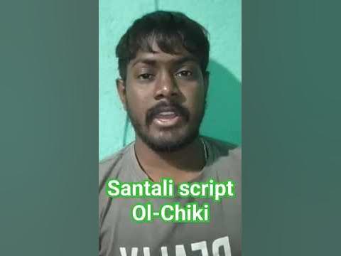 Santali script #ol#Chiki#best_book_short#video#viral#Tudu#Live - YouTube