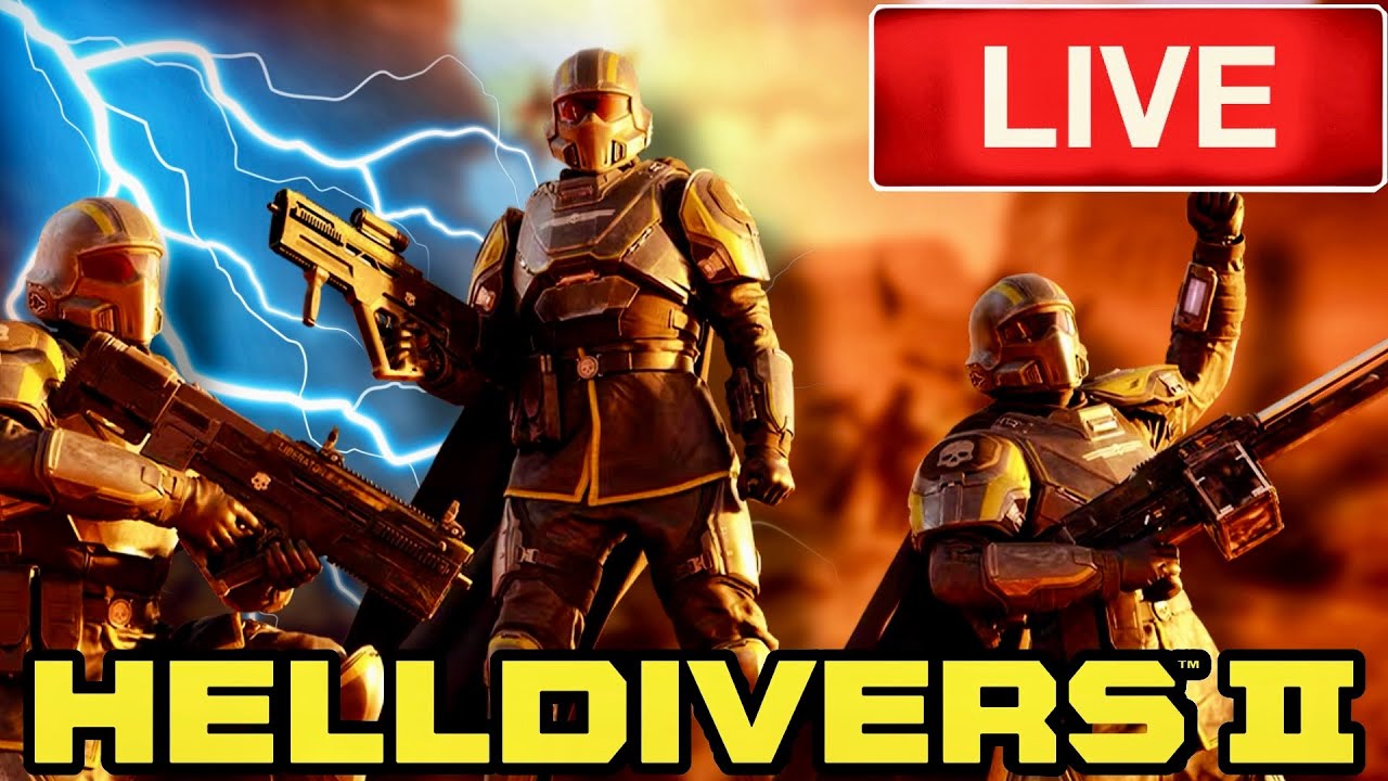 LIVE Helldivers 2 | The Only Good Bug Is A DEAD BUG! Helldivers 2 ...
