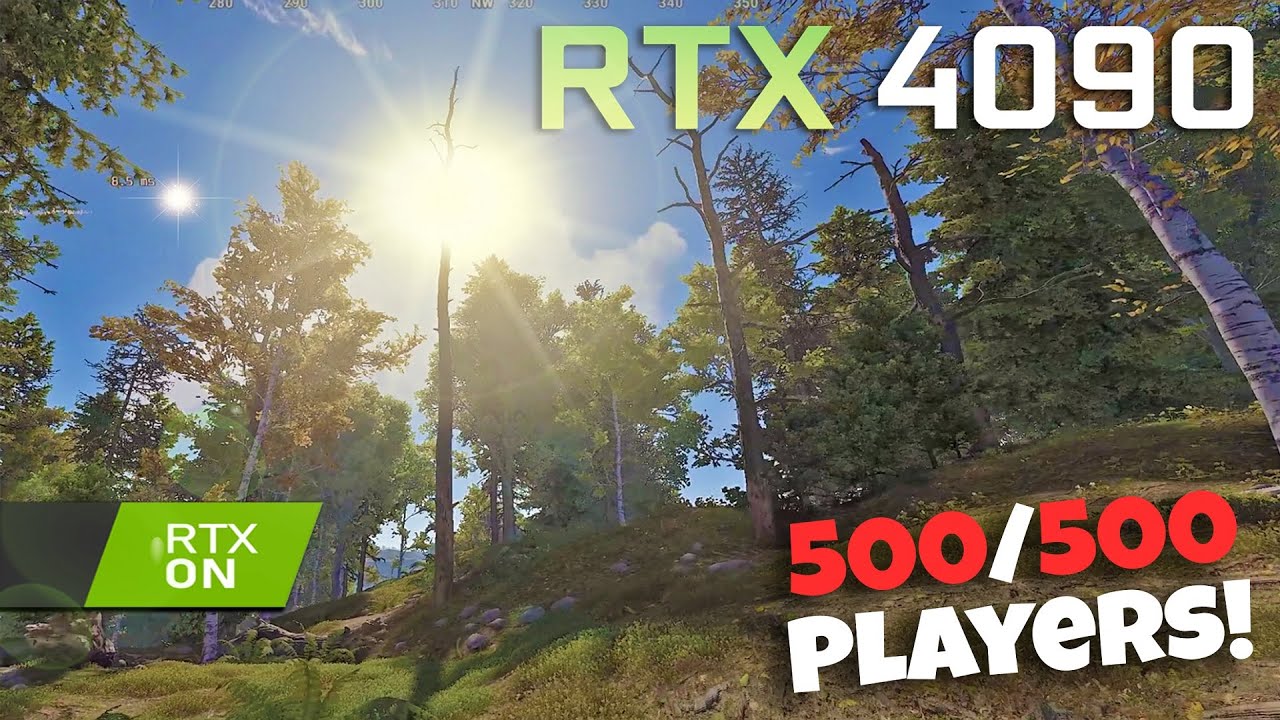 RUST RTX 4090 on MAXED Settings playing Rust 500 Pop Server (1440P ...