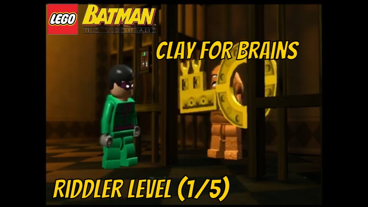 Lego Batman: The Riddler Levels Part 1 - YouTube