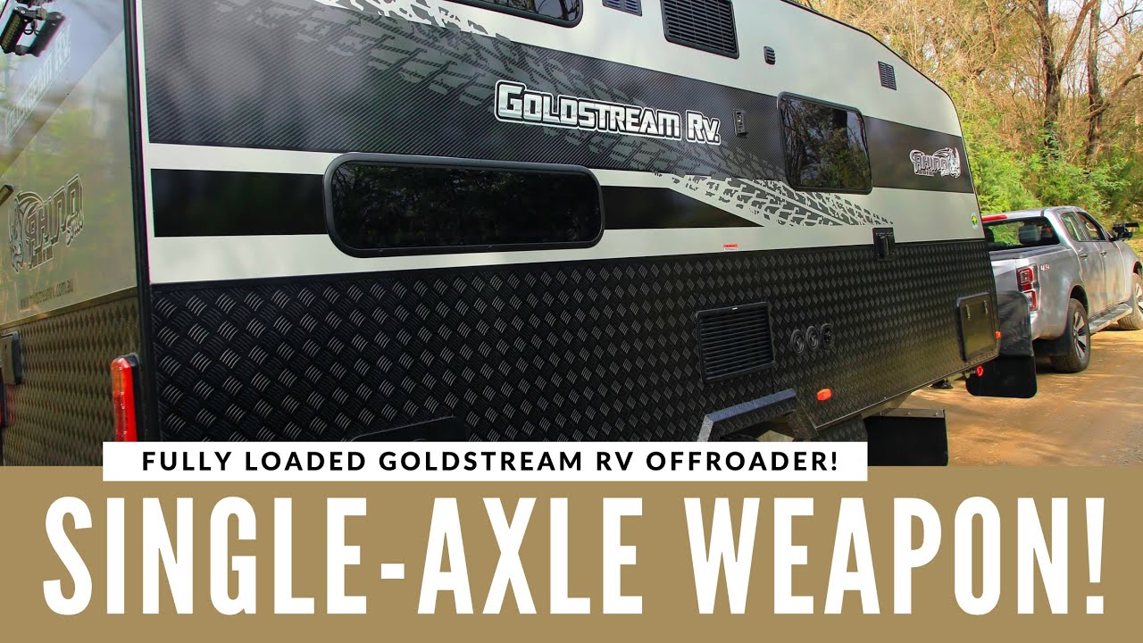 GOLDSTREAM RV OFFROADER! 1800 EWB ST BUNK VAN - YouTube