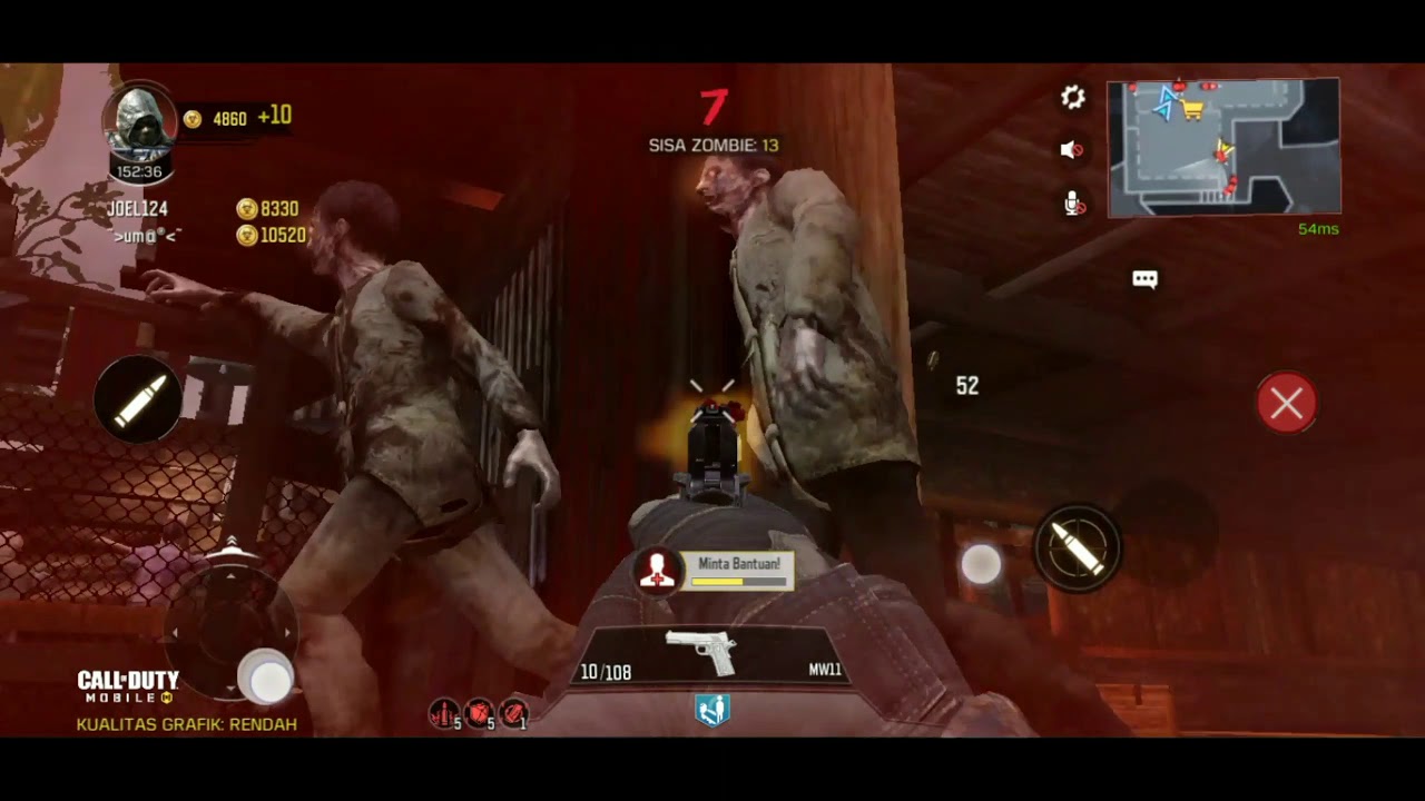 Call Of Duty Mobile Mode Zombie #1 - YouTube