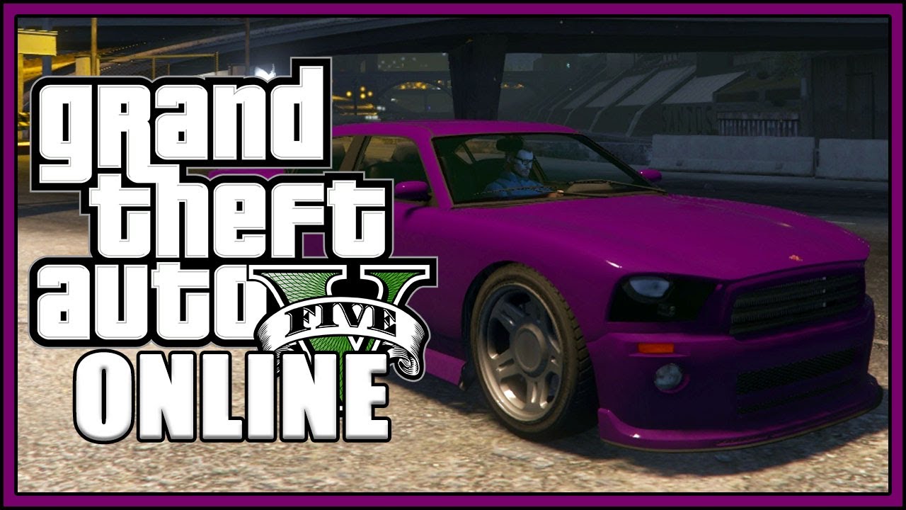 Me And My Purple Car - GTA 5 Online Gameplay : Ep 2 - YouTube