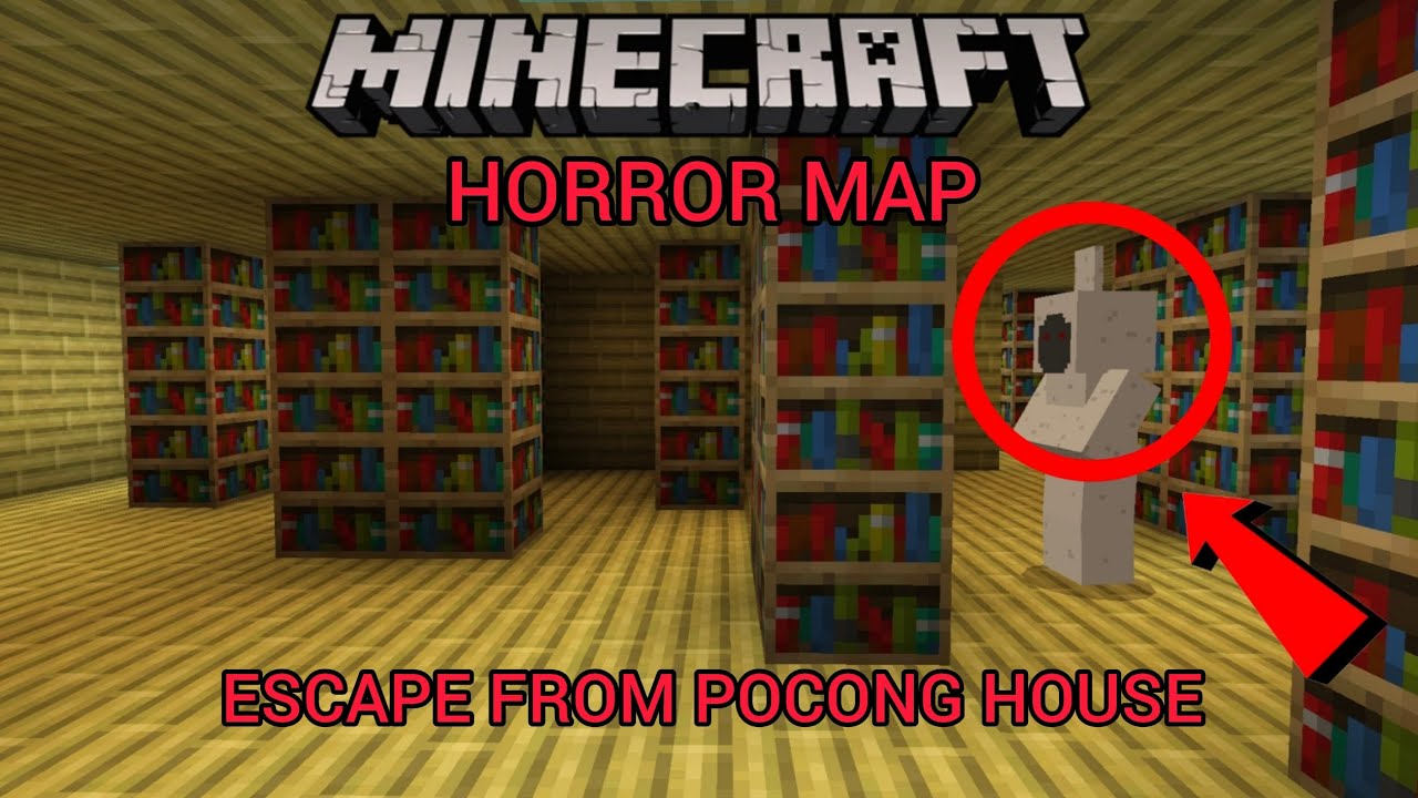 Escape From Pocong House - Minecraft PE Horror Map - YouTube