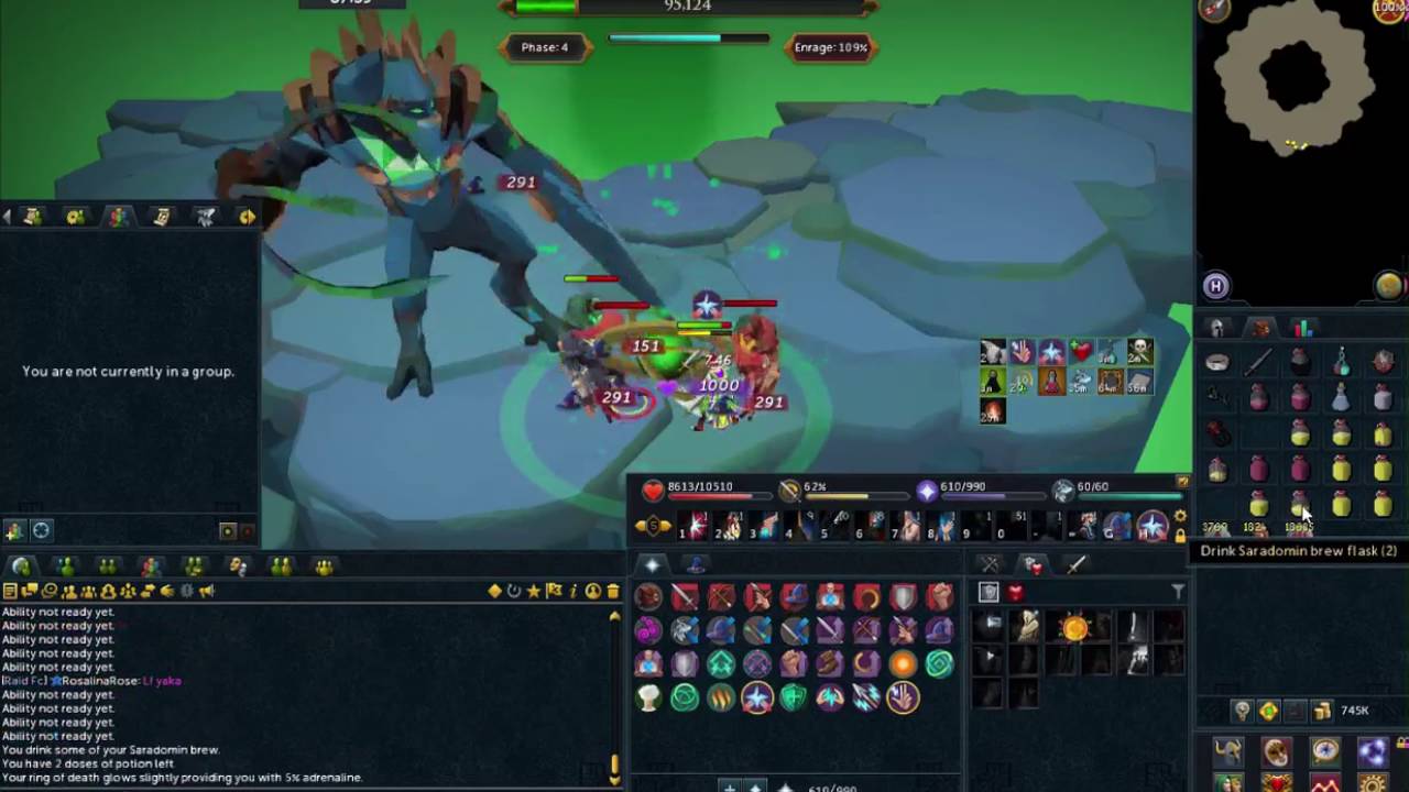 rs3 telos defeated at 109% enrage - YouTube