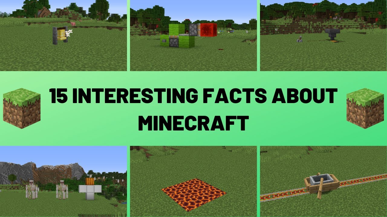 15 Interesting Facts About Minecraft - YouTube