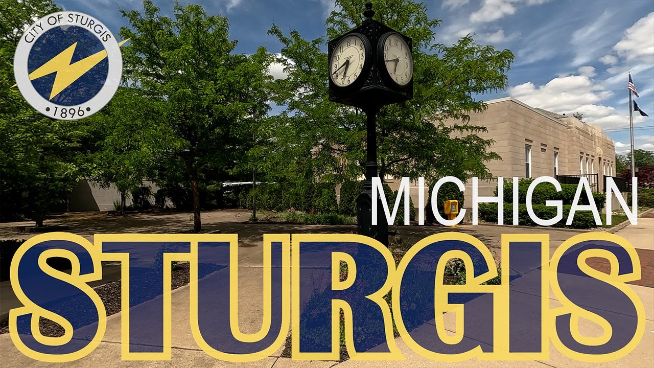 A Short Drive Through Sturgis, Michigan: City Named after Mrs. John ...