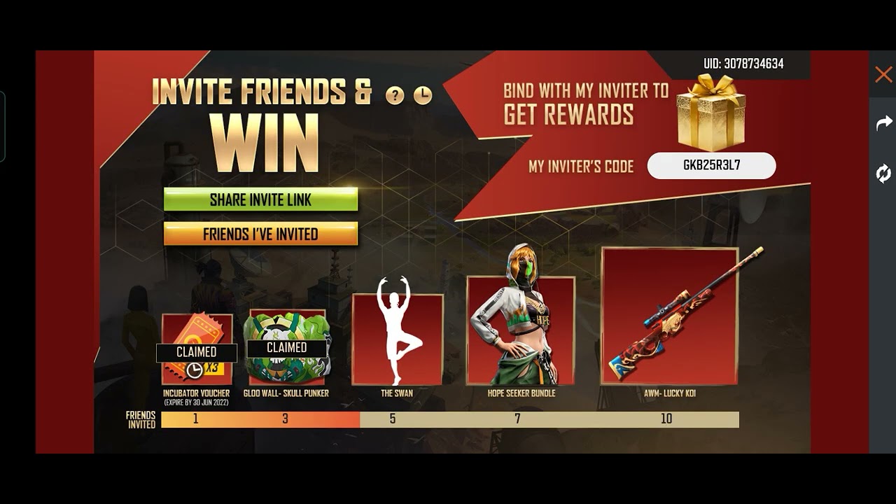 Please enter this code in for event🙂🙂🙂 - YouTube