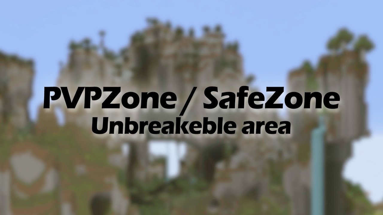 Vanilla Minecraft 1.12 SafeZone vs PVPZone - How to make an area non ...